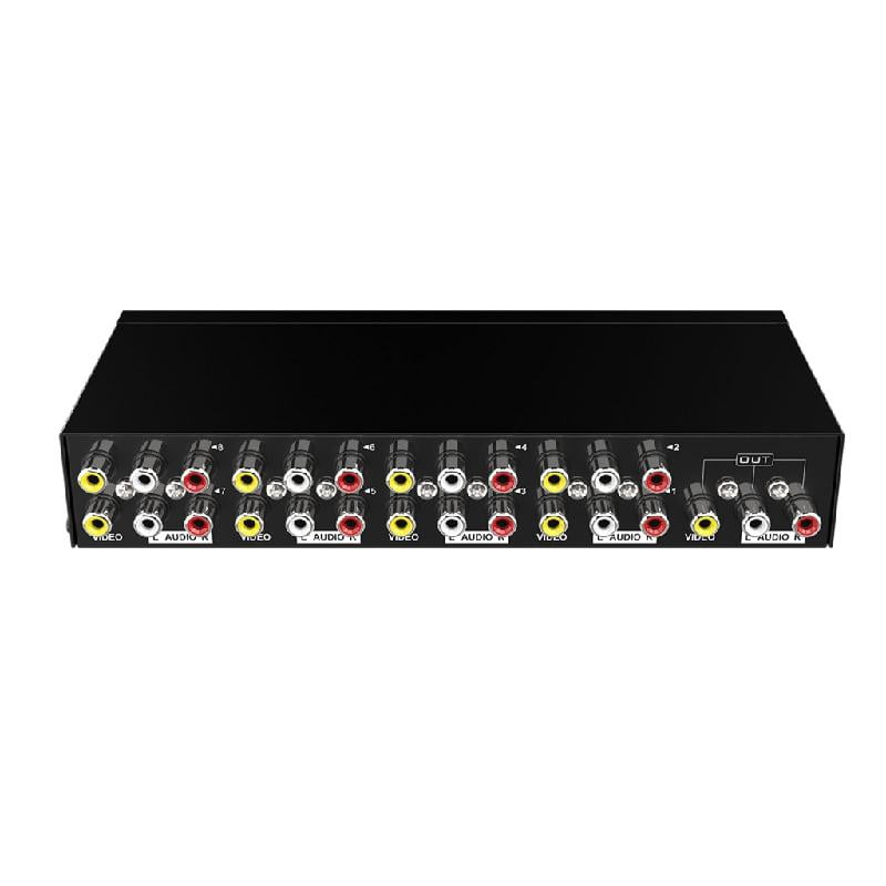 MOMOJIA 8Input 1 Output Video Switcher Video Selectors for Reliability ...