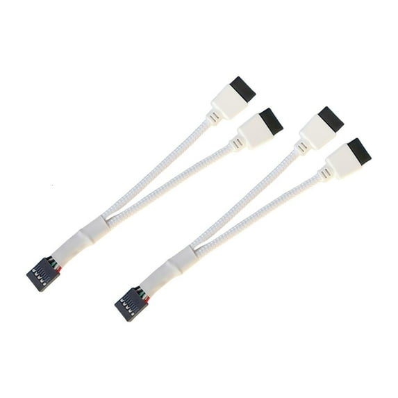 MOMOJIA 9Pin USB Splitter Cable Shielded Protections Double Port ...