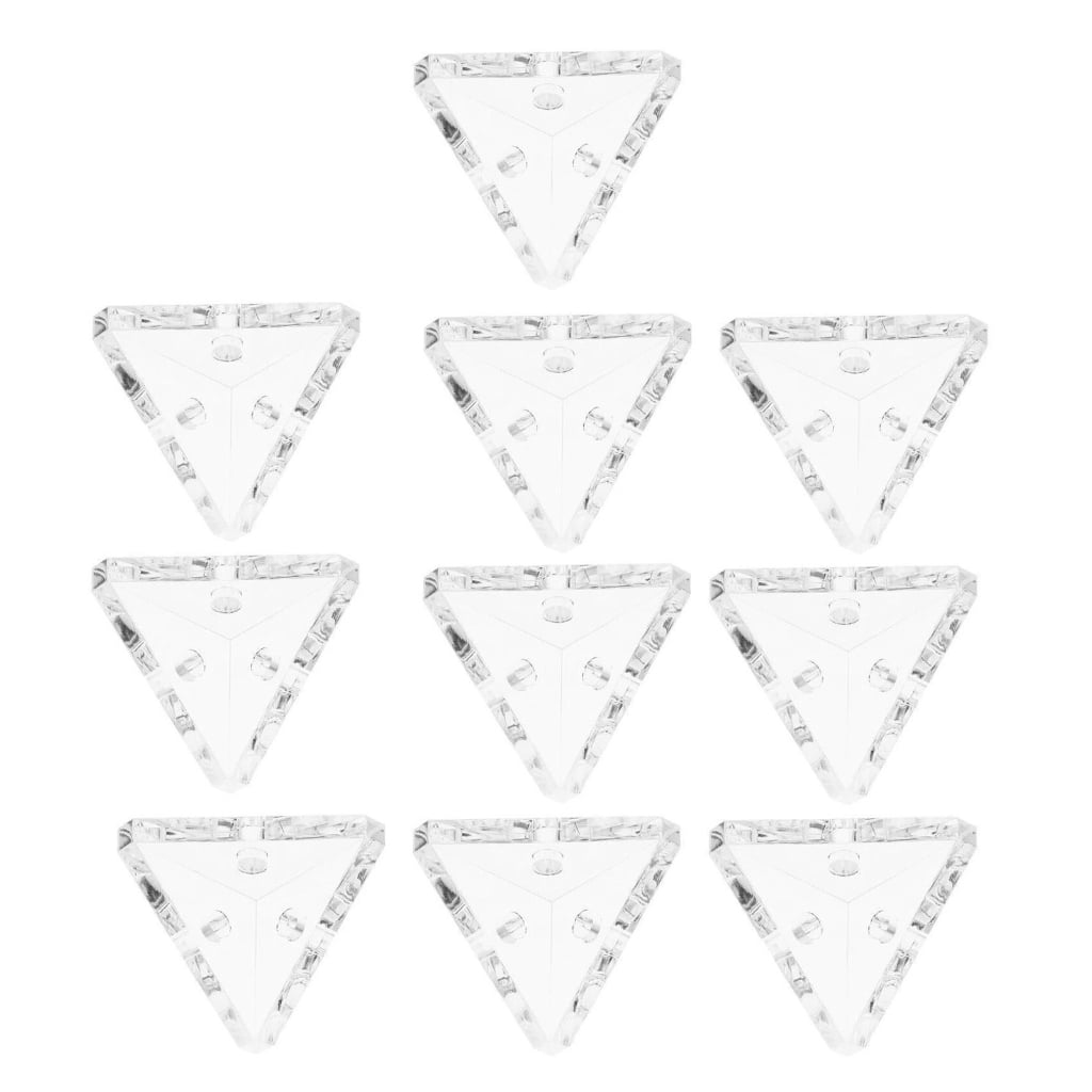 MOMOJIA Acrylic Angled Corner Connectors Clear Corner Brackets for DIY ...