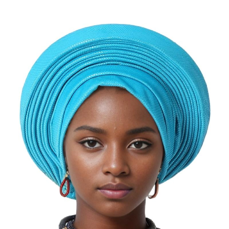 MOMOJIA African Turban Volumiser Hat Female Traditional Festival Theme ...