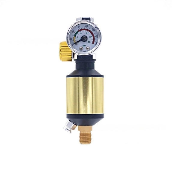 MOMOJIA Air Regulator Air Filter Sprays Guns Air Regulator Gauge Air ...