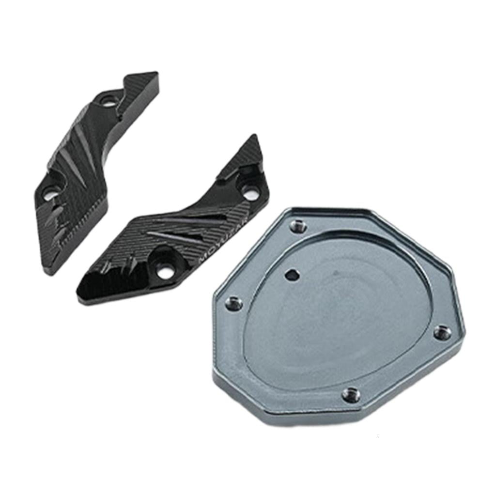MOMOJIA Aluminum Alloys Kickstand Foot Side Stand Extension Pad Support ...