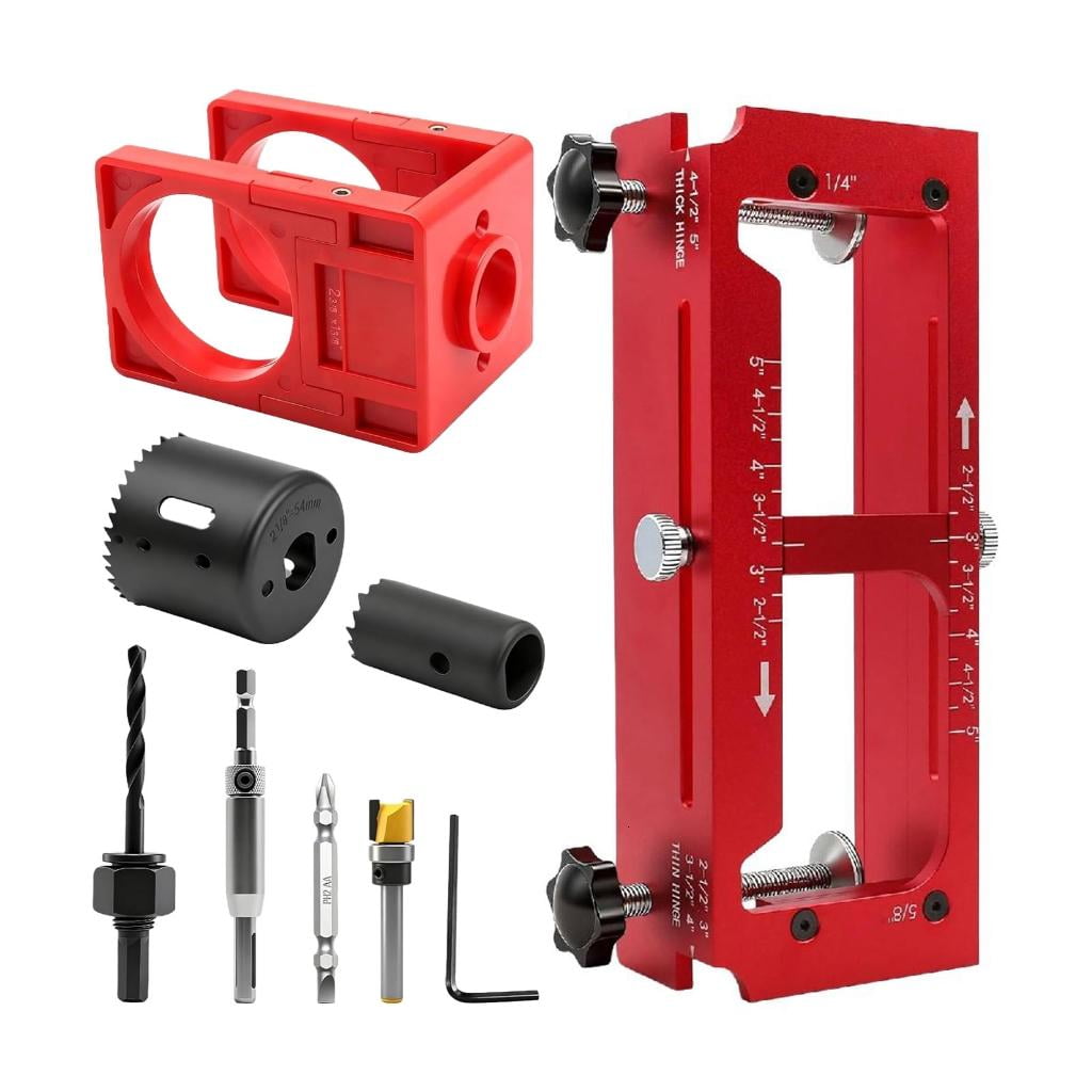 MOMOJIA Aluminum Door Hinge Positioning Fixture with Locking ...