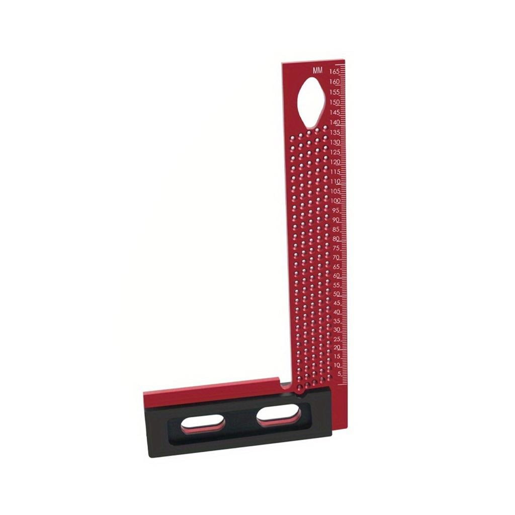 MOMOJIA Aluminum Framing Mitre Square L Type Hole Ruler for Engineers ...