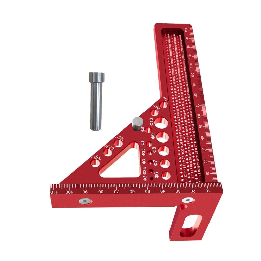 MOMOJIA Aluminum Miters Square Ruler Woodworking Square High Accuracy ...