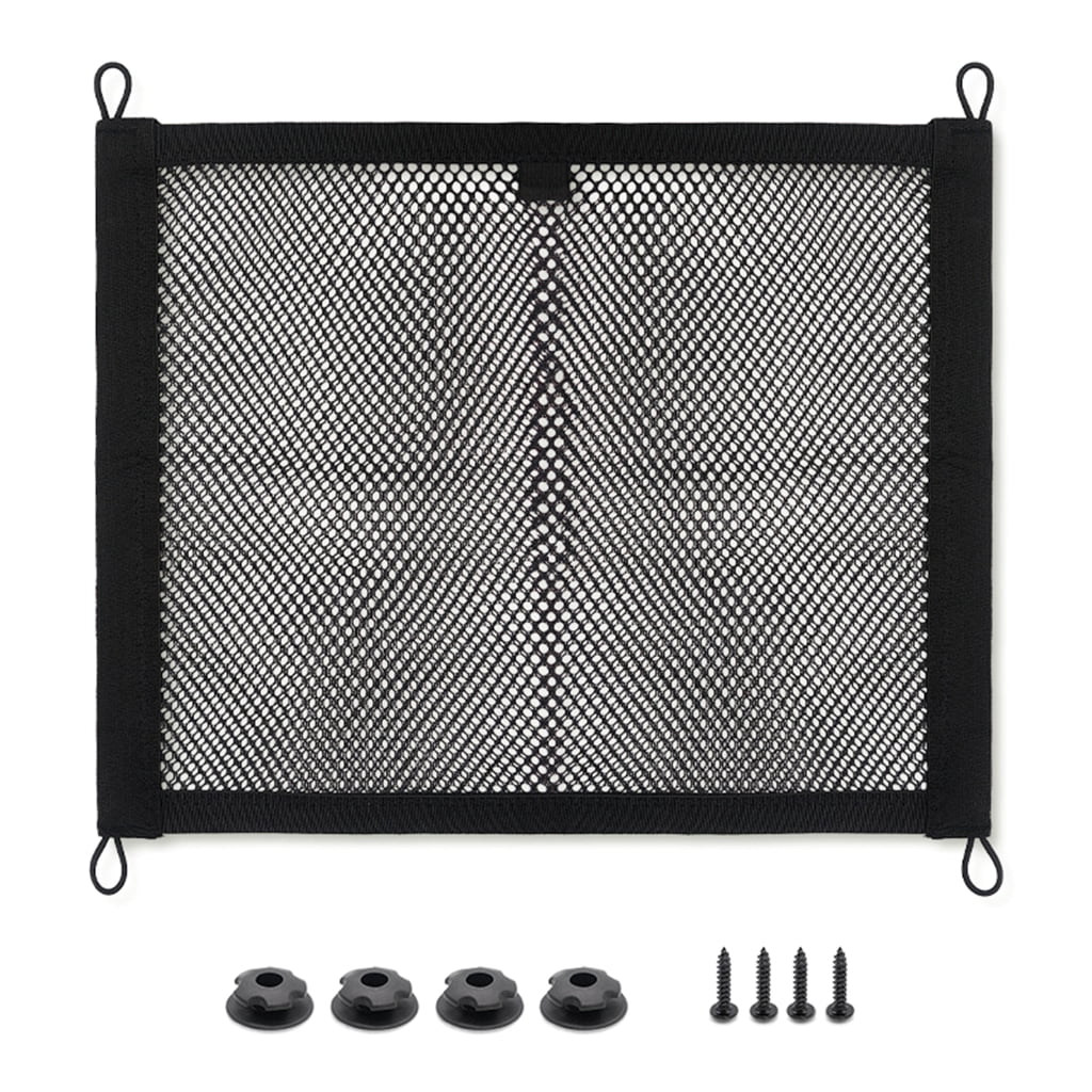 MOMOJIA Auto Back Rear Mesh Trunk Seat Luggage Universal Storage Pocket ...