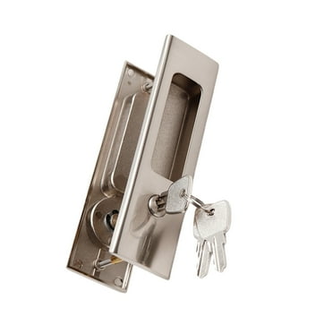 Home Nightlock Patio Sliding Door Security Lock Barricade in White ...