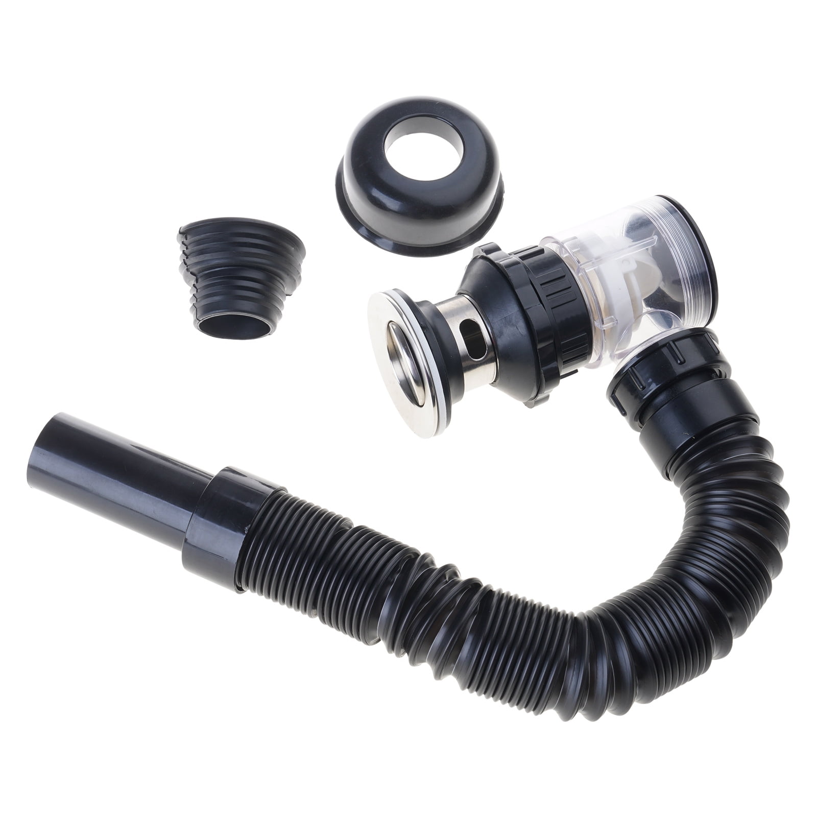 MOMOJIA Bathroom Washbasin Drain Pipe Sink Strainer Stretchable Sink ...