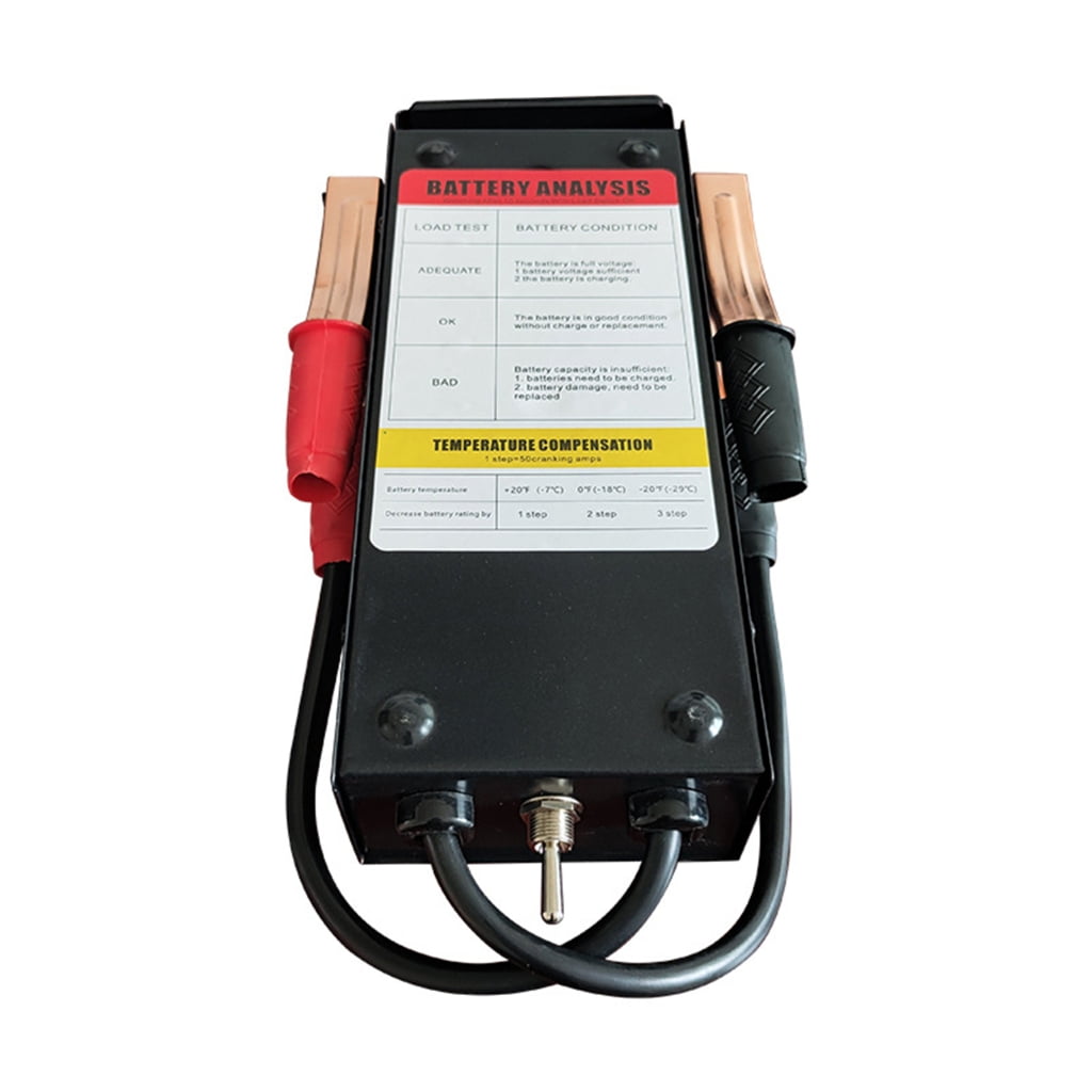 MOMOJIA Battery Load Tester Car Battery Load Tester Voltmeter Measuring ...