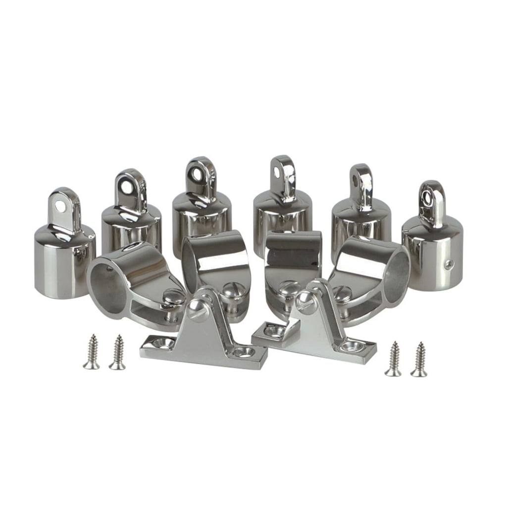 MOMOJIA Bimini Top Fitting Hardware Set Fit 7/8" 1'',Boat Jaw Slide,Cap ...