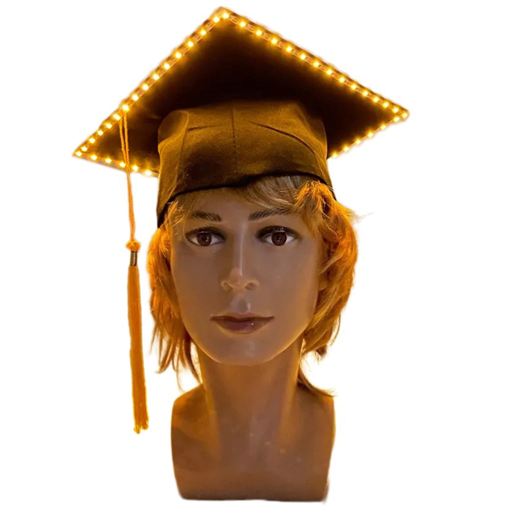 MOMOJIA Black Color Graduation Party Hat Teens Unisex Graduation Party ...