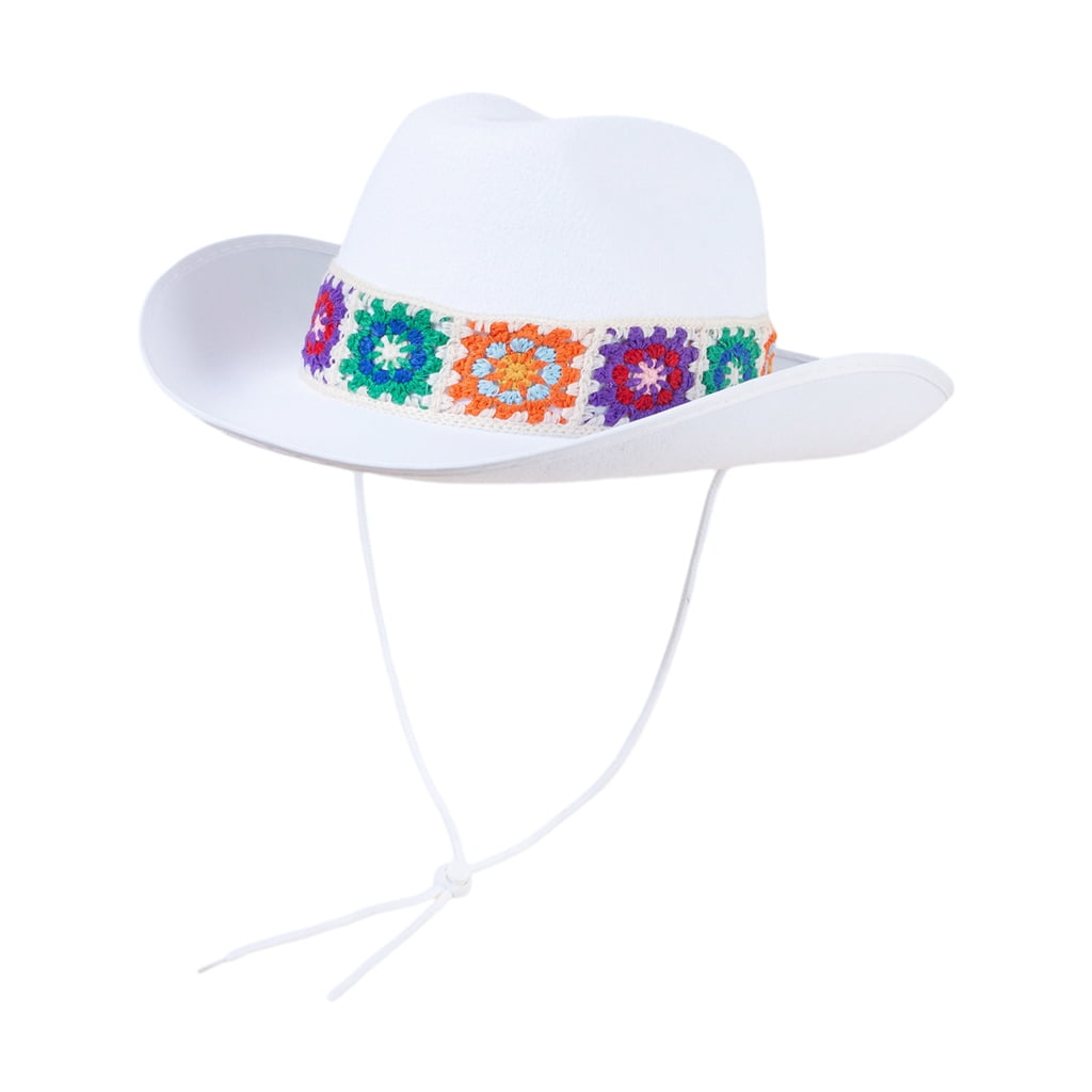 MOMOJIA Breathable Fedora Hat Woman Men Felt Cowboy Hat with Adjustable ...