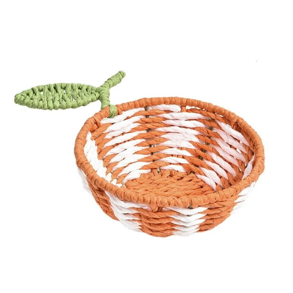 MOMOJIA Breathable Open Weave Rattan Basket Fruit Vegetable Inspires ...