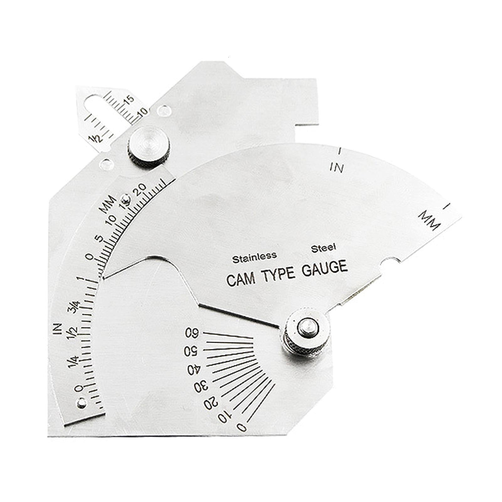 MOMOJIA Upgraded Inch & Metric Bridge Cam Welding Gauge Welded Surfaces ...