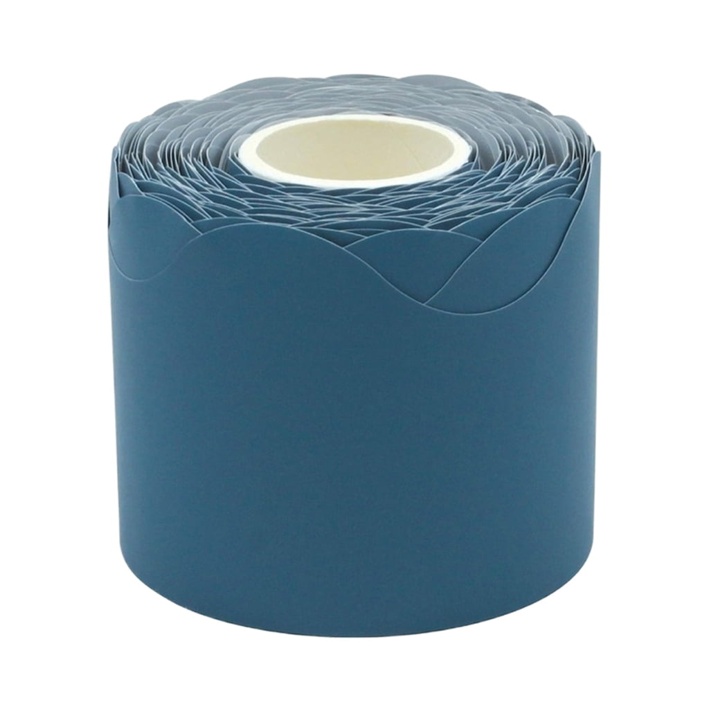 MOMOJIA Bulletin Board Borders Blackboard Display Trim Scalloped Poster ...