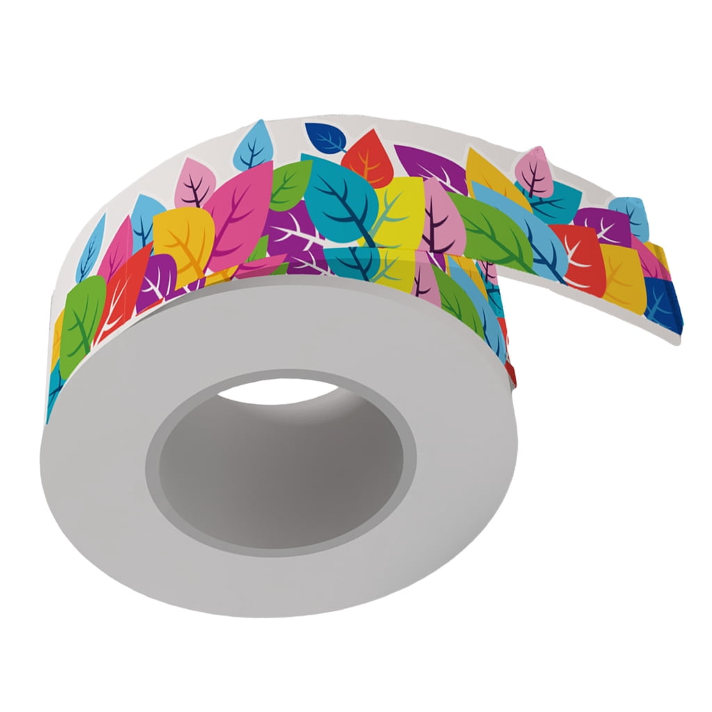 MOMOJIA Bulletin Board Borders Leaves Border Trim for Classroom Office ...