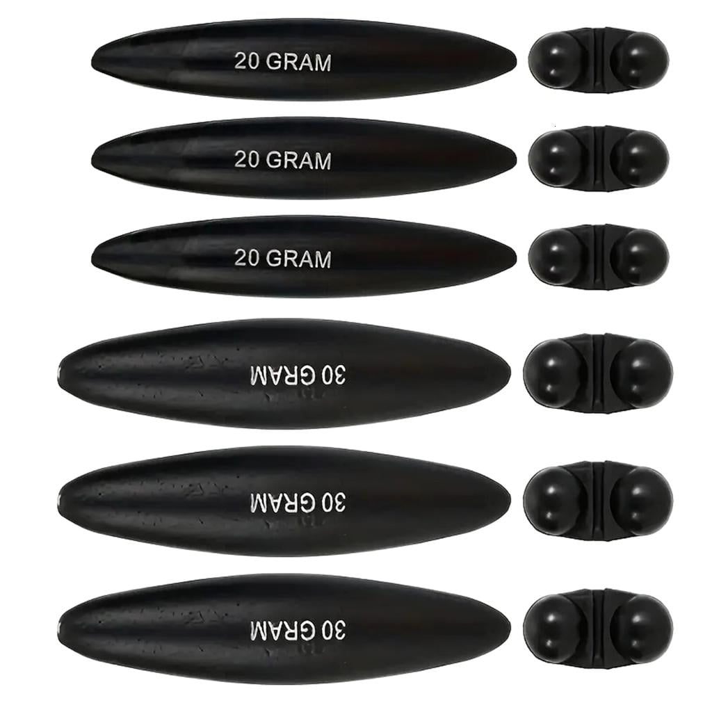 MOMOJIA Buoyancy Float with Bells Weight Beads Bobbers Float Fishing ...