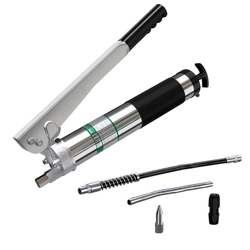 MOMOJIA Car Agriculture Double Lip Follower Grease Guns with Whip Hose ...
