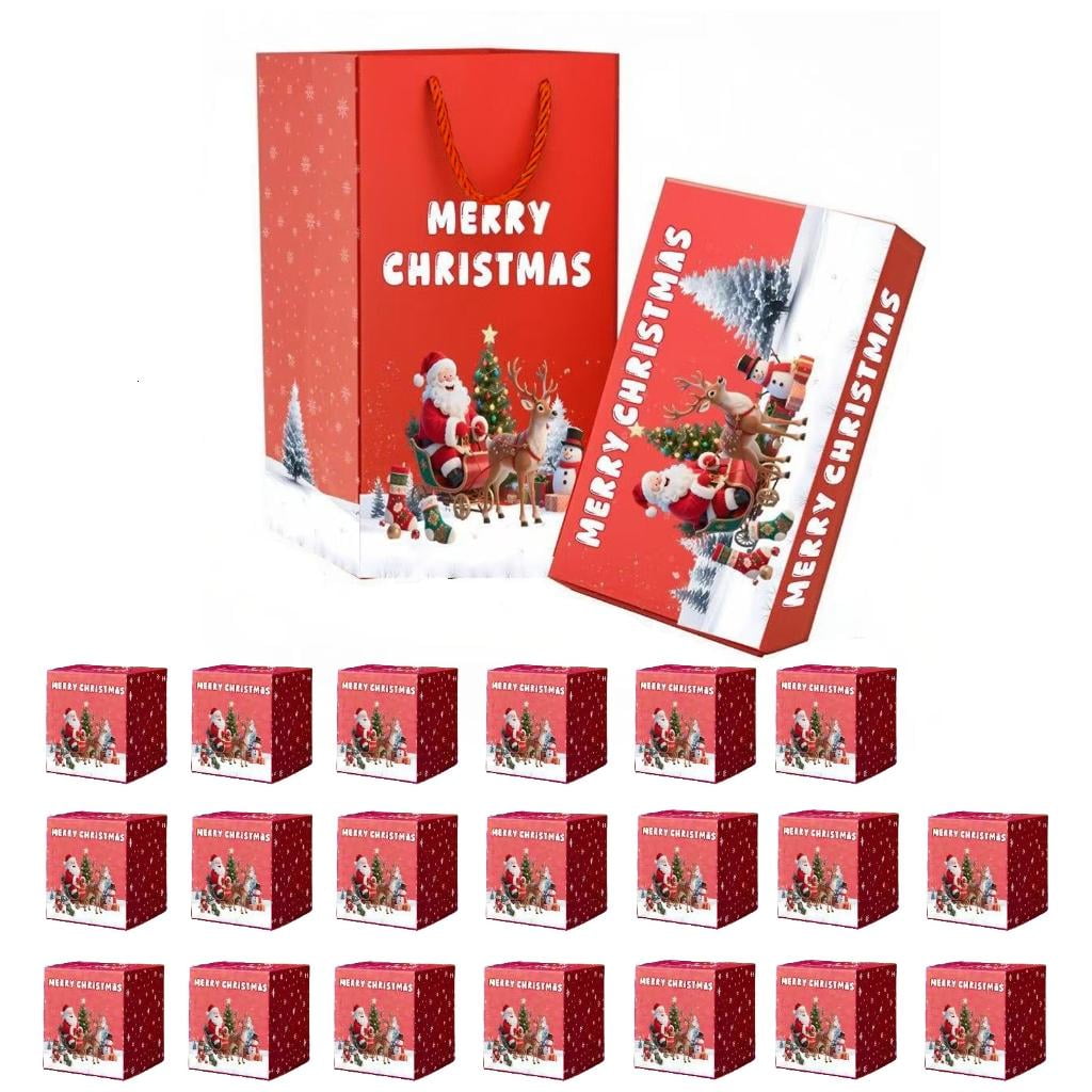 MOMOJIA Christmas Surprise Bouncing Box Set Nature Friendly Paper Craft ...
