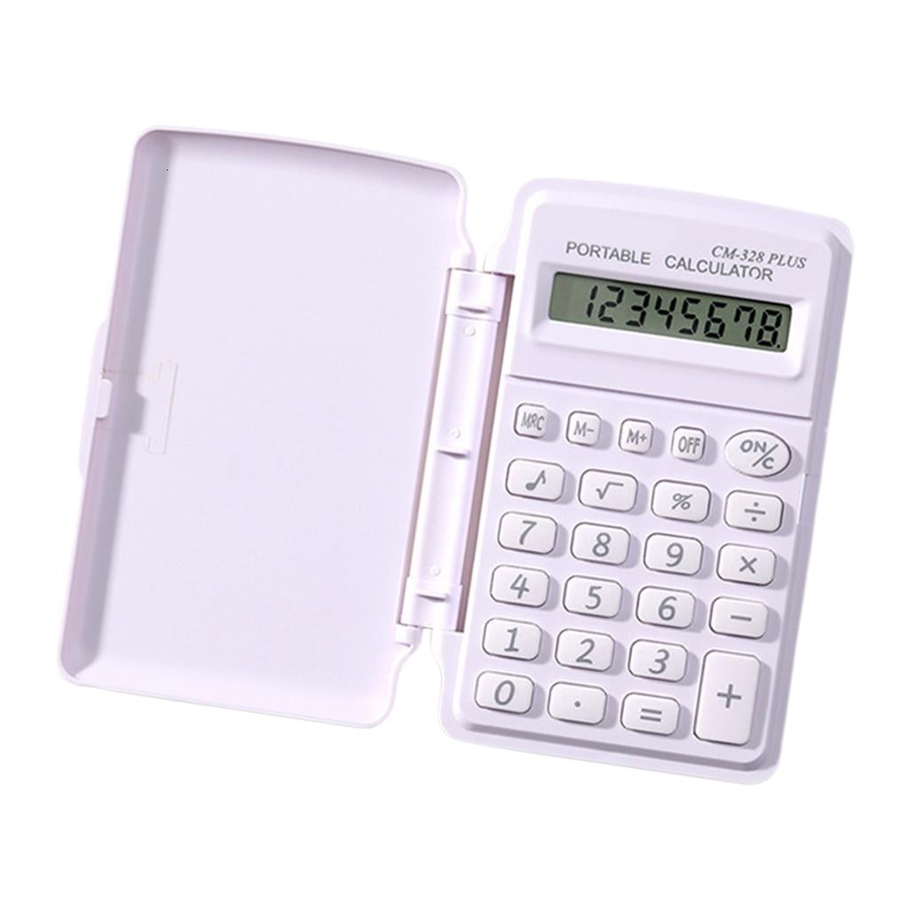 MOMOJIA Clamshell Scientific Calculator 8 Digit Small Size Multiple ...