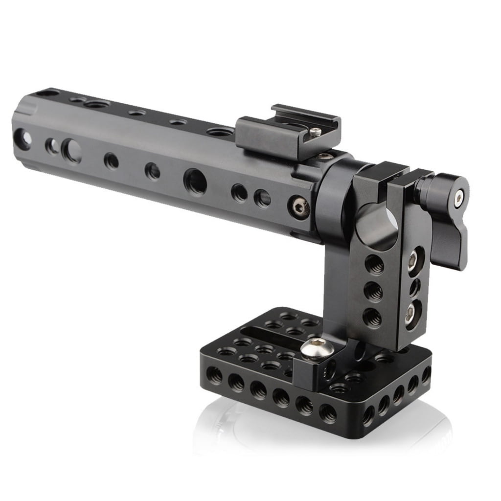 MOMOJIA Cold Shoe Mount Camera Top Handle Camera Cage Top Hand Grip Cold Shoe Adapter Multiple ...