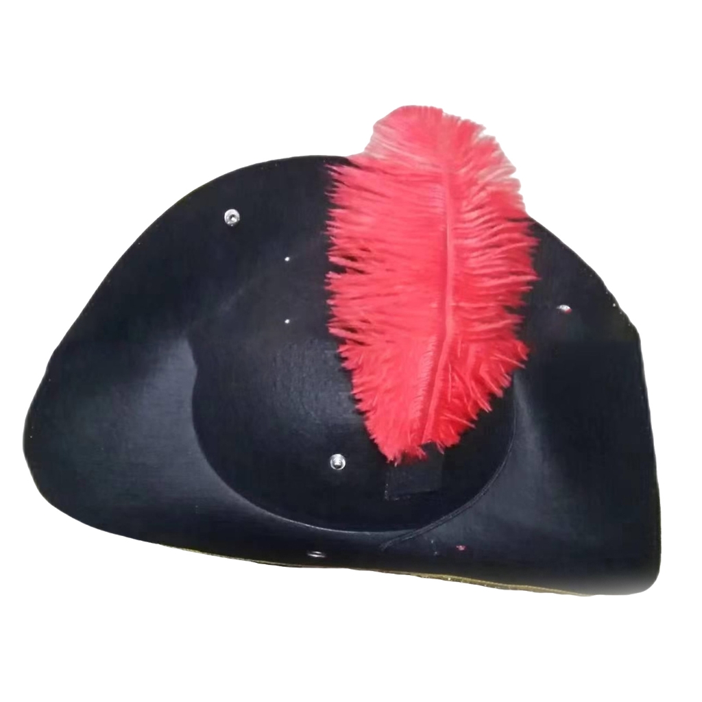 MOMOJIA Colonial Tricorn Hat FunnyHa110weenHatAdu1tCarnivals Hat for ...