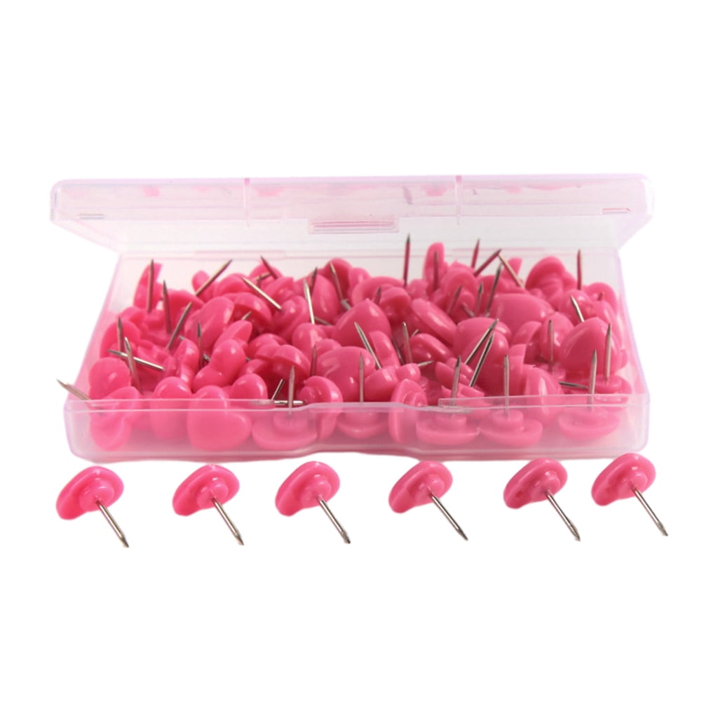 MOMOJIA Colorful Pushpins Plastic Pushpins Map Pins - Walmart.com