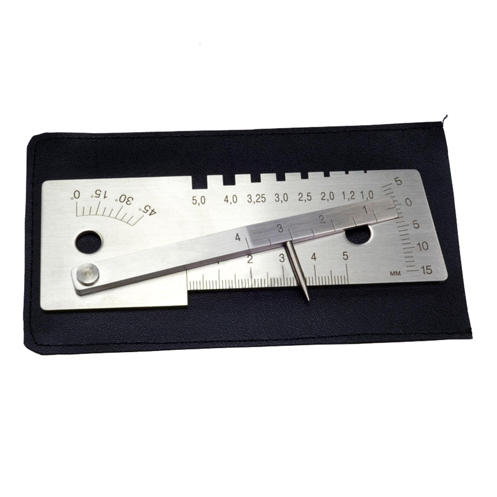 MOMOJIA Universal Welding Gauge Metal Steel 45 Degree Measuring Tools ...