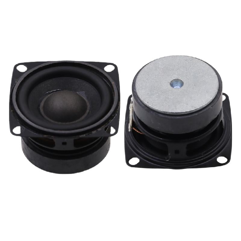 MOMOJIA Compactly 52mm 4Ohm Bass Speakers Solid ABS Construction for ...