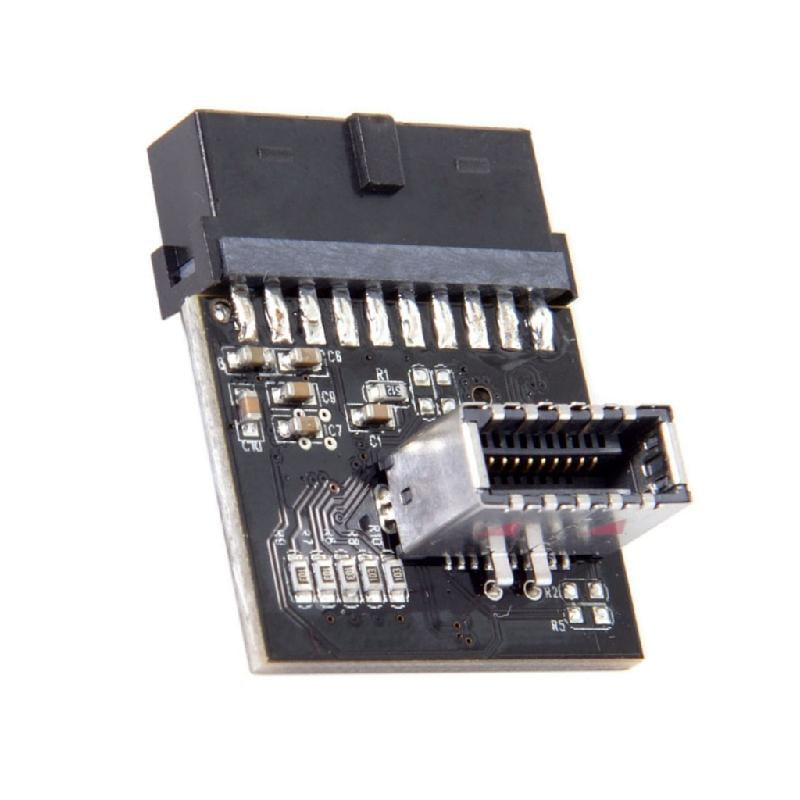 MOMOJIA Compactly USB3.1 20pin to USB3.0 19/20pin Adapter for Efficient Integration for Hardware ...
