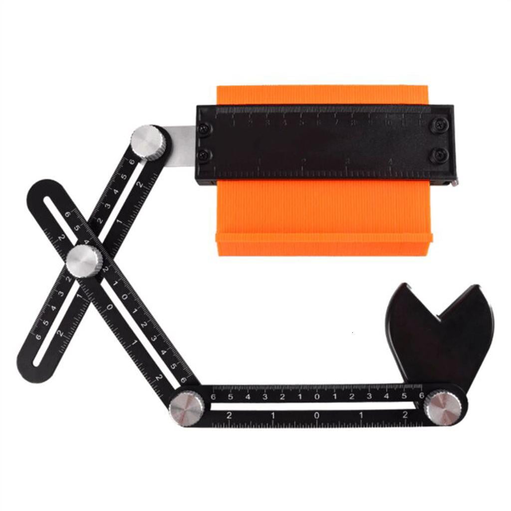 MOMOJIA Contour Profile Gauge Duplicator Shape Gauge Plastic5- 10 inch ...