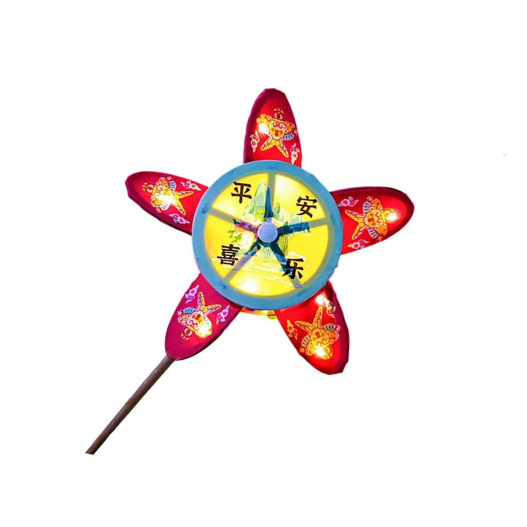 MOMOJIA Creative Lamp Craft Kits With Rotating Windmill Rabbit For ...