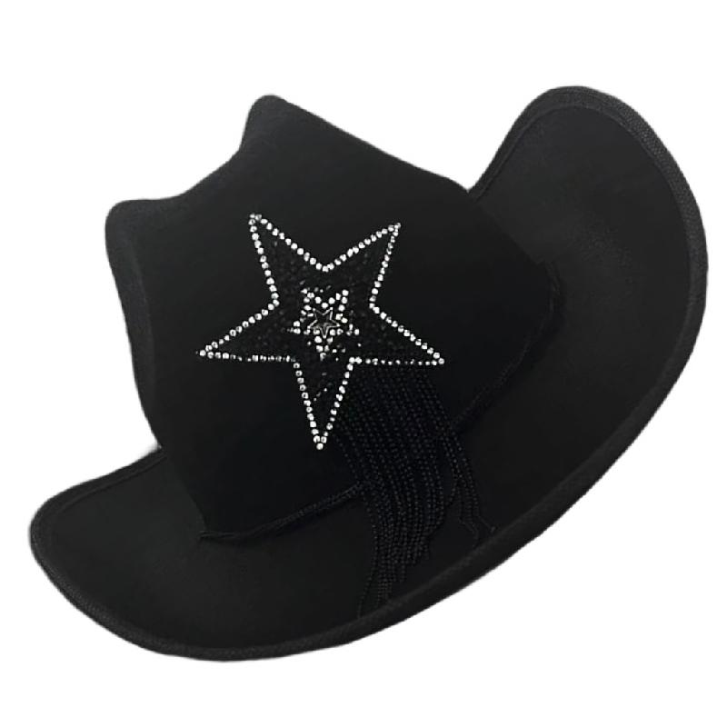 MOMOJIA Dancing Party Performances Hat Fancy Stylish Hat Breathable ...