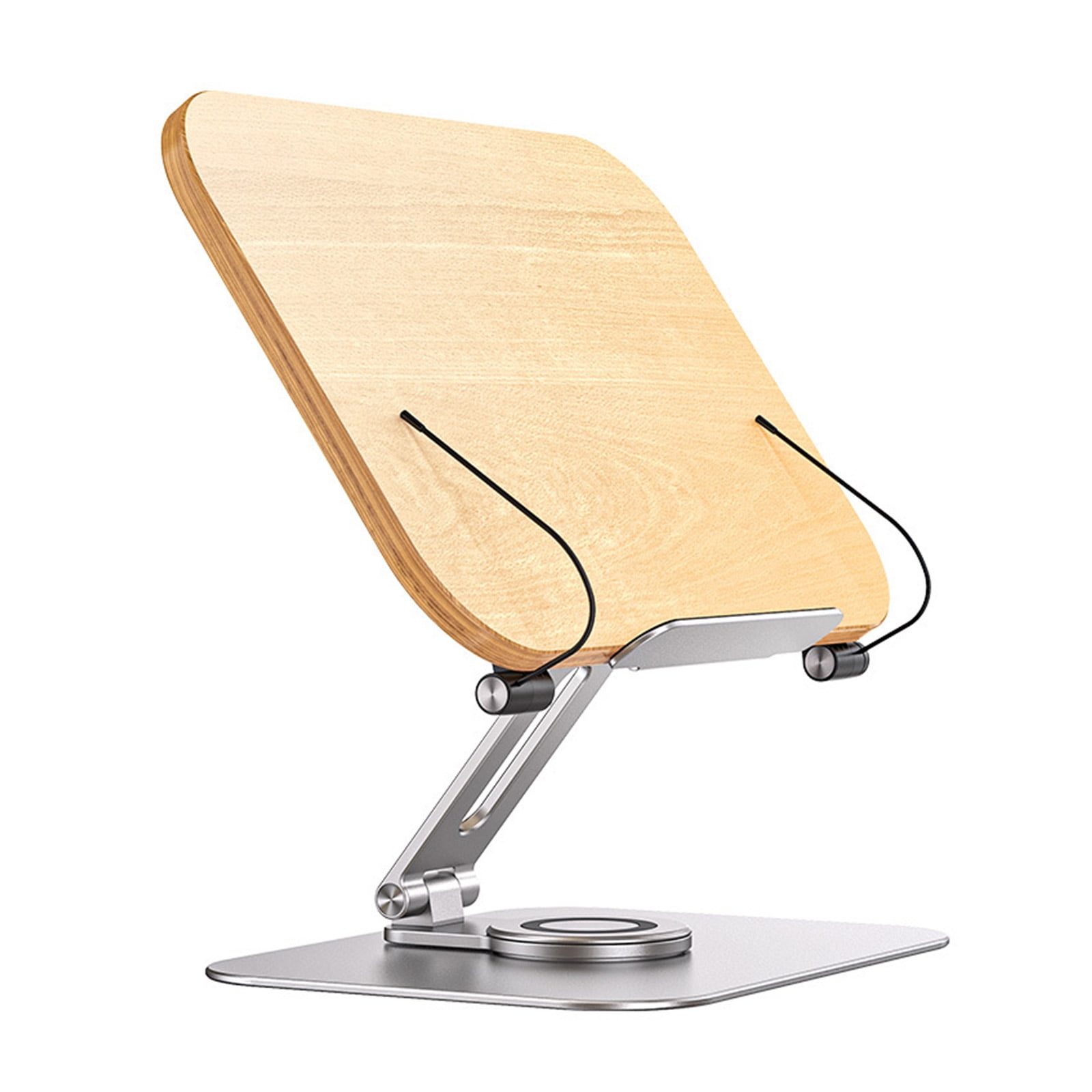 MOMOJIA Desk Laptop Stand, Adjustable Wooden Stand for Notebook -Book ...