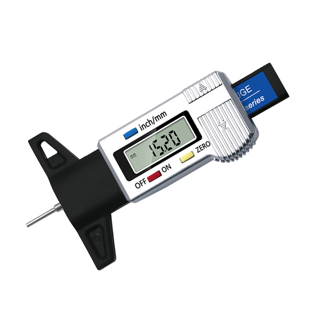 MOMOJIA Digital Tyre Tread Depth Gauge 0-25.4 Mm Inch Tyre Guage ...