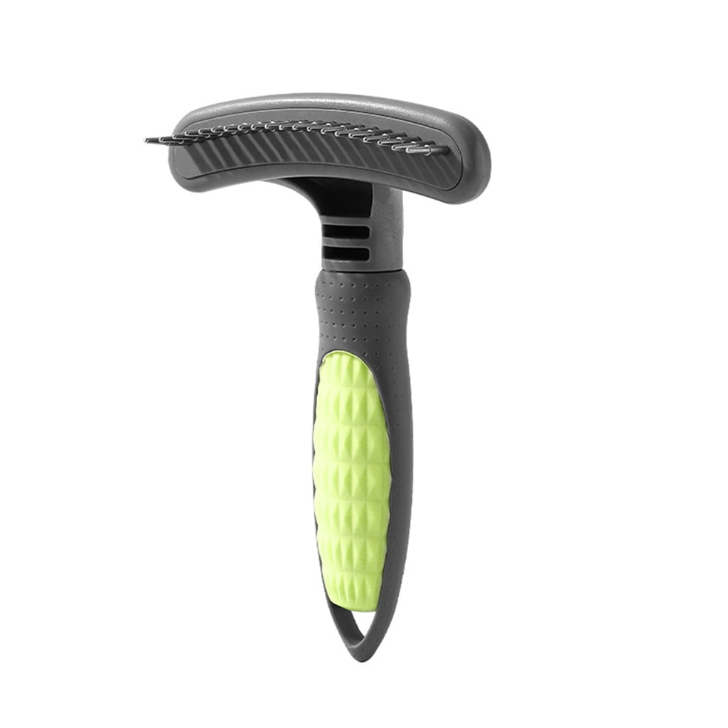 MOMOJIA Dog Grooming Deshedding Comb Rakes for Dog Remove Loose Hair ...