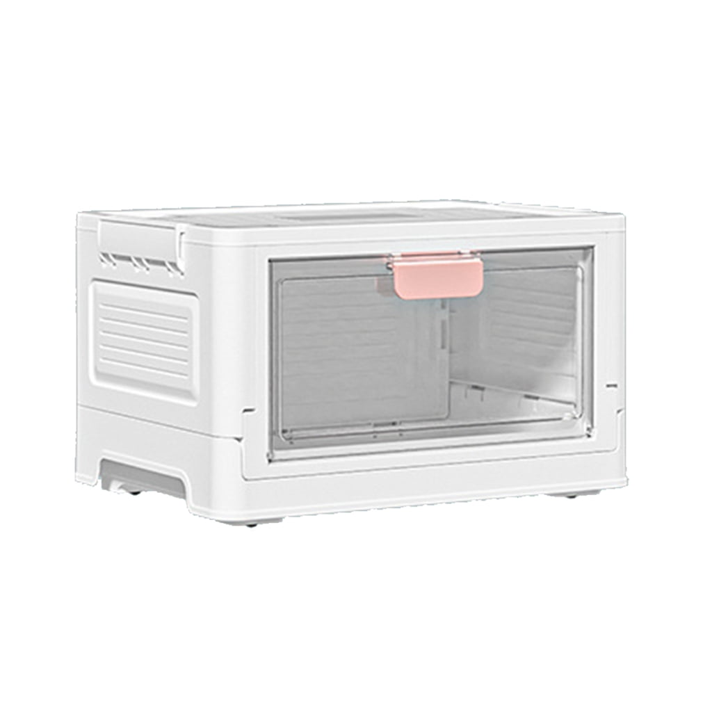 MOMOJIA Double Door Mobile Storage Cabinet with Wheels Space Saving ...