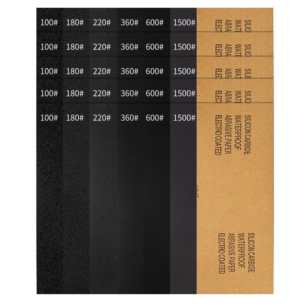 MOMOJIA Durability 60-2000Grit Sanding Sheets For Precise Metalworking ...