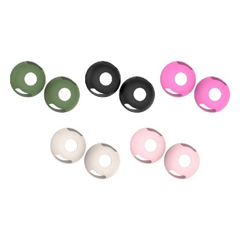 MOMOJIA Earbud Tip Plugs Silicone Earpiece Sleeves Noise Isolating Long ...