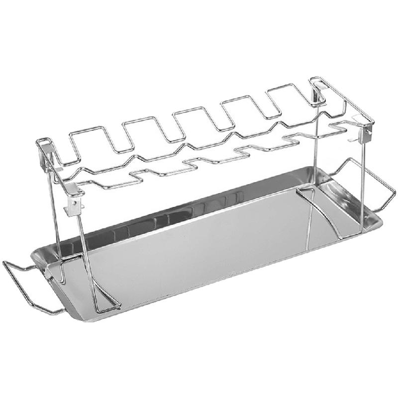 MOMOJIA Efficient Steel Ribs Cooking Stand With Double Handle And ...