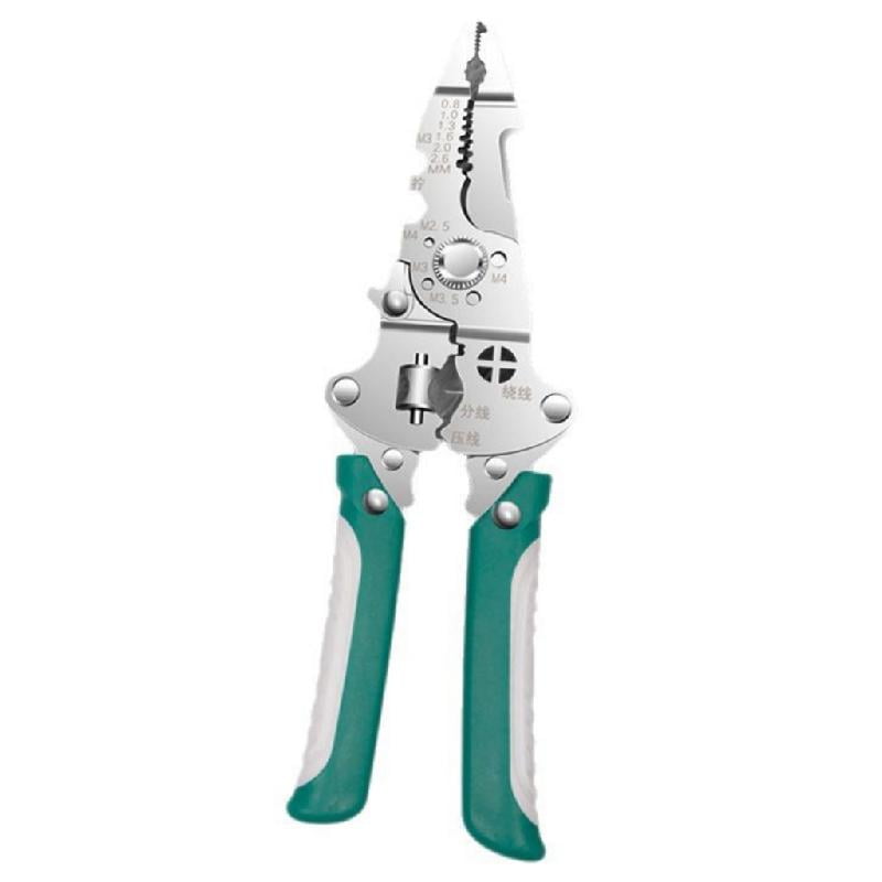 MOMOJIA Electrician Wire Stripper Pliers For Exact Cable Skin Removal ...