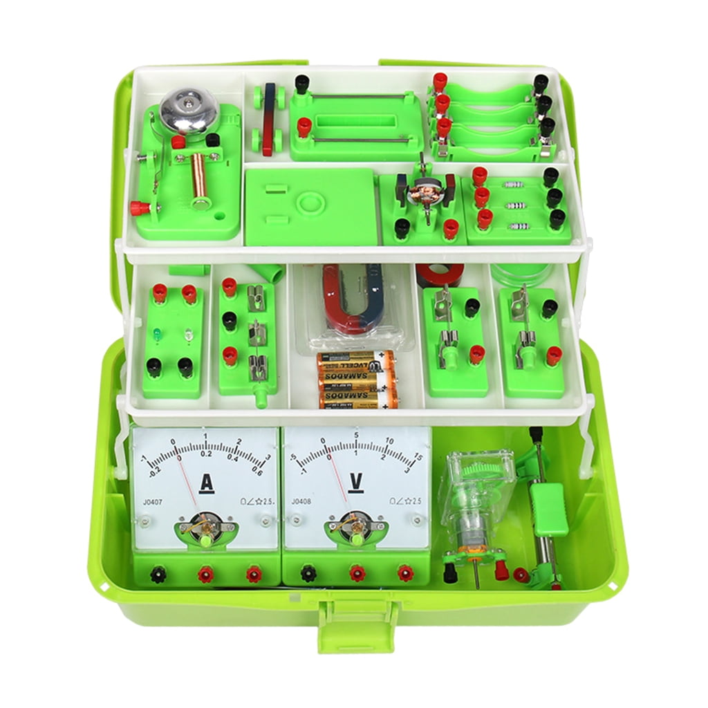 MOMOJIA Electromagnetic Equipment Box Physical Science Kits Teaching ...