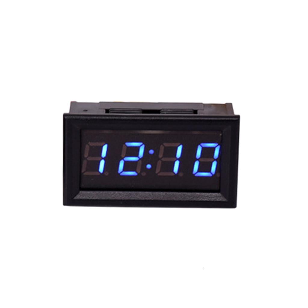 MOMOJIA Electronic Clock LED Display for DC 4.5-30V Car/Auto/Motorcycle Electronic Clock ...