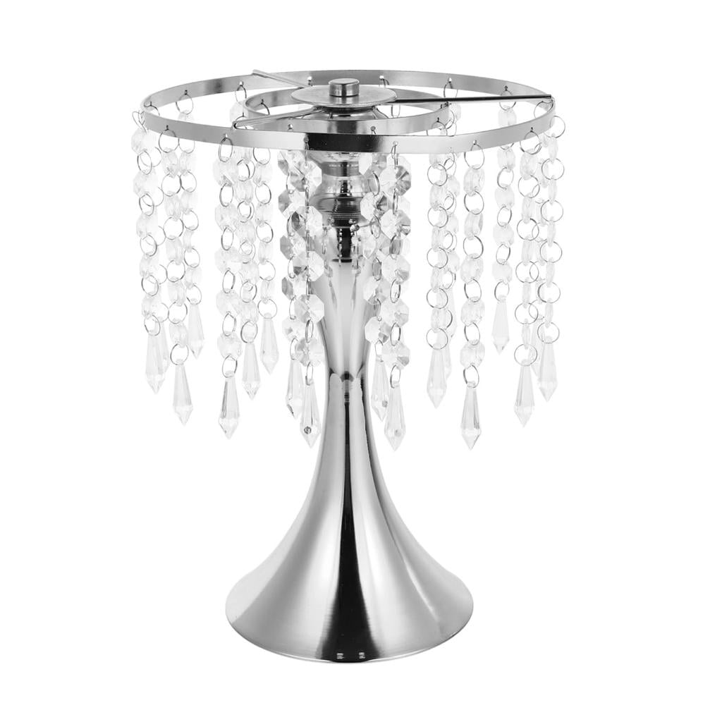MOMOJIA Elegant Metal Flower Arrangement Stand,Crystal Flower Stand ...