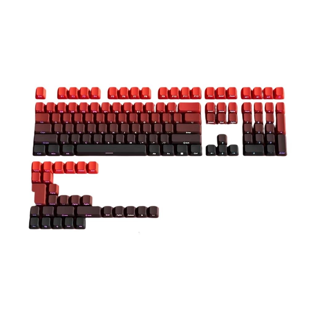 MOMOJIA Ergonomic Keycaps Mechanical Keyboards PBT Keycaps for 6.25U ...