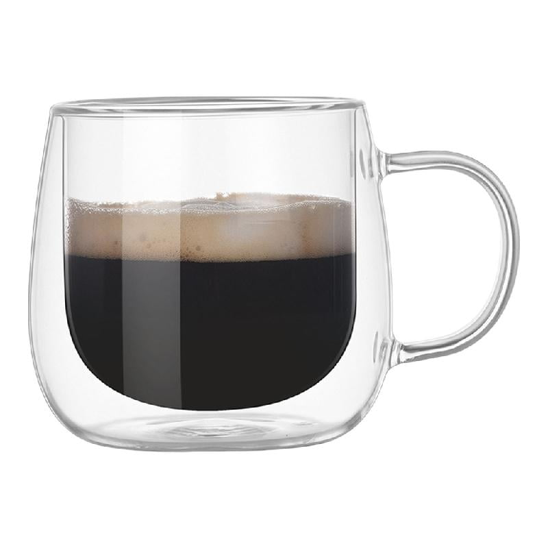 MOMOJIA Espresso Drinkware for Cappuccinos 250ml Double Walled Coffee ...