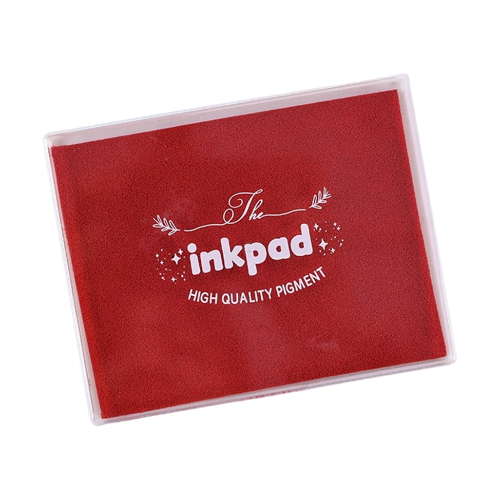 MOMOJIA Fabric Ink Pad for Rubber Stamp, Washable Craft Ink Pad for ...