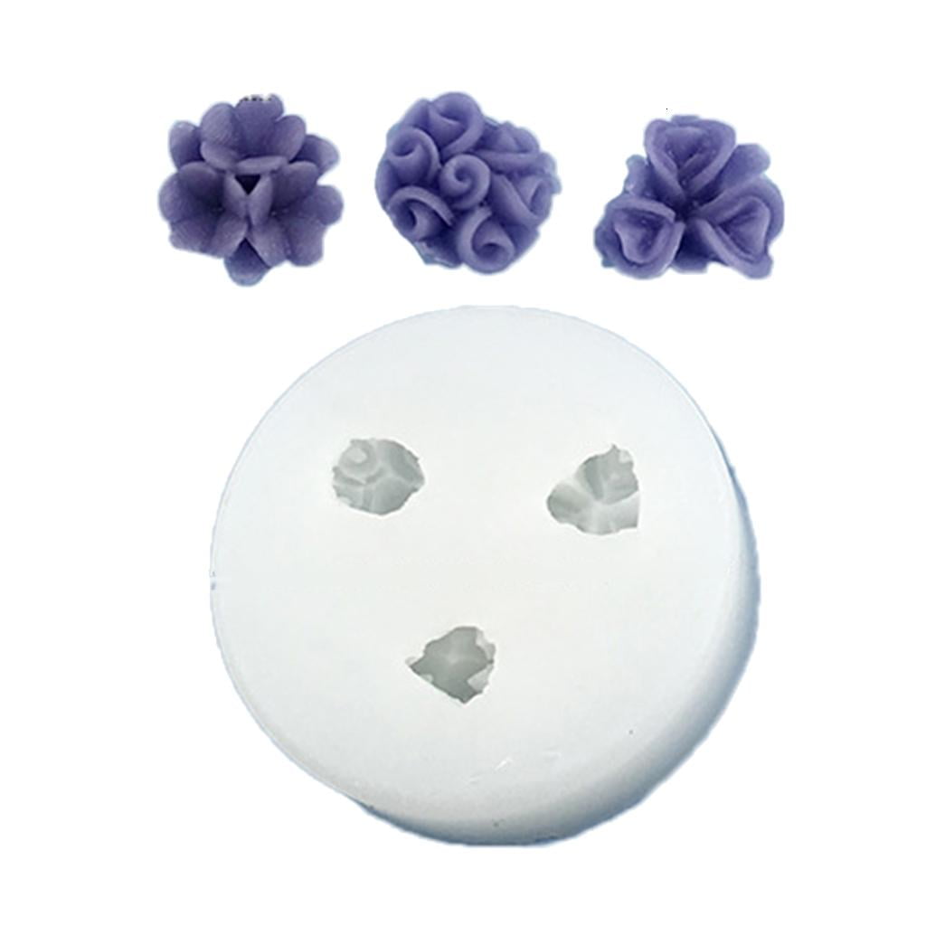 MOMOJIA Flexible Flower Shape Resin Mold Easy Releasing Design Silicone ...