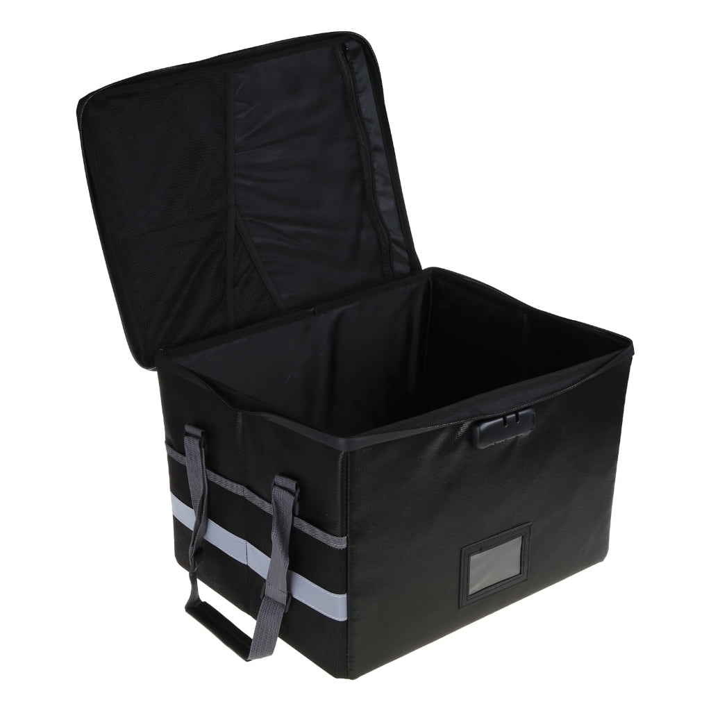 MOMOJIA Foldable Fireproof File Box with Lock File Folder Organiser ...