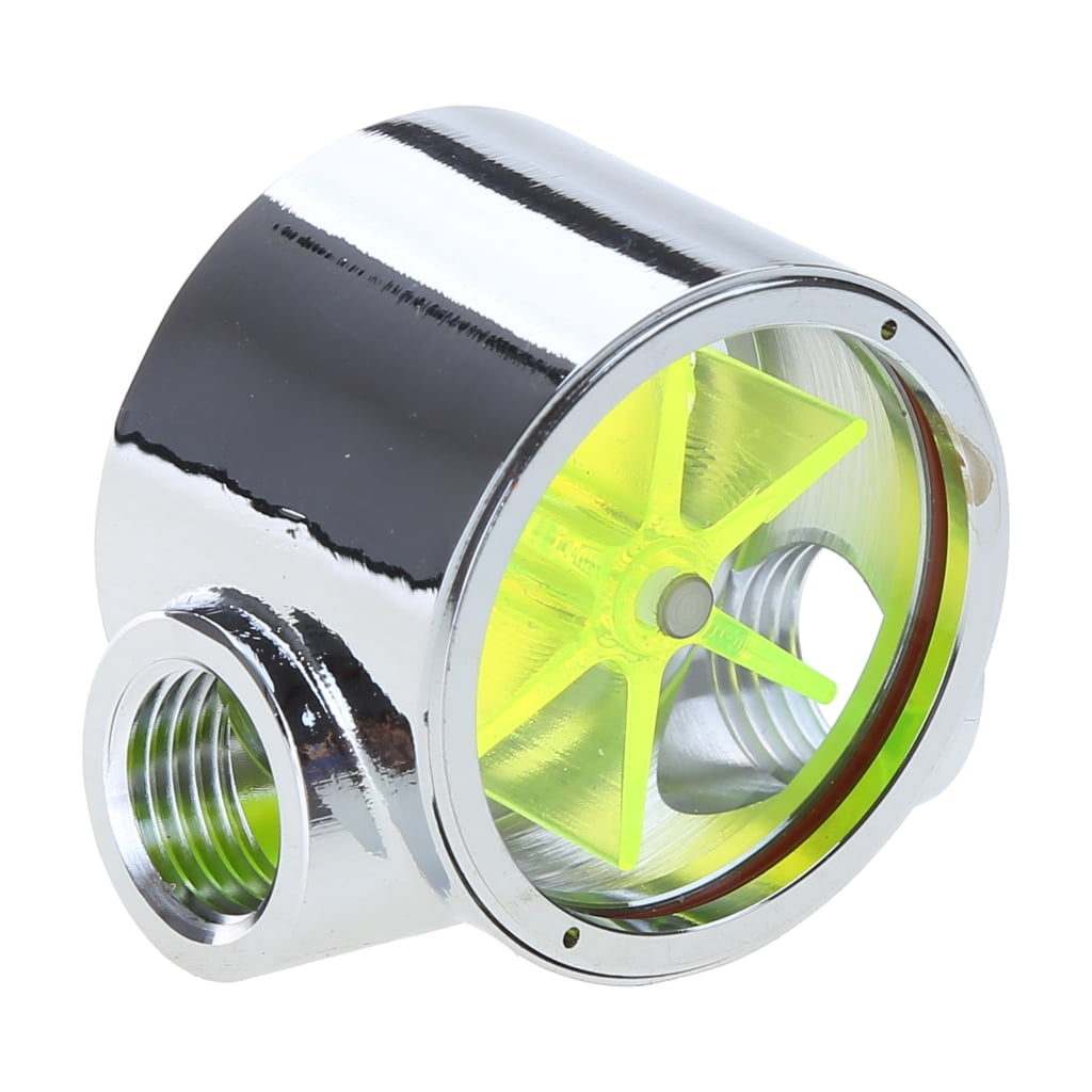 MOMOJIA G1/4" Water Flow Indicator Flow Meter Indicator for PC Water ...